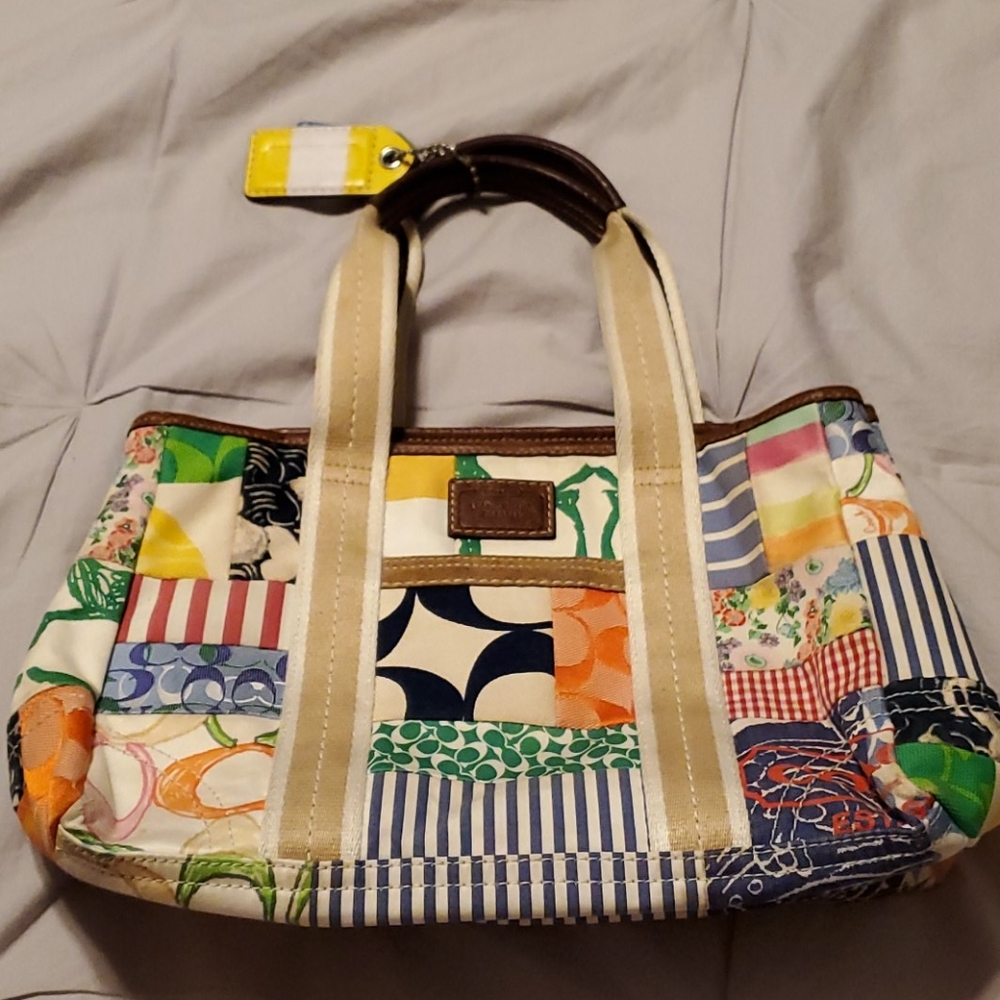 All About That Color Coach Purse - Gem